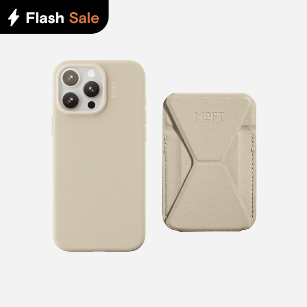 Case, Stand & Wallet MOVAS™ Set for iPhone 16 - MagSafe Compatible For Phones MD020A+MS007MP