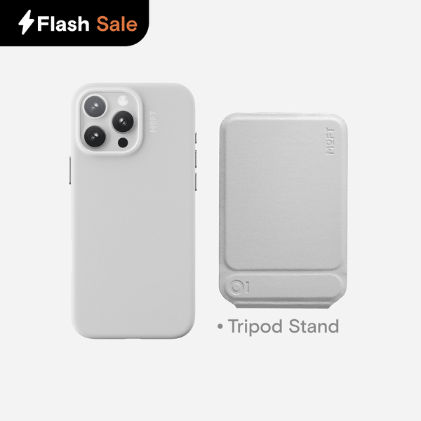 Case, Tripod & Stand/Wallet Set MOVAS™ for iPhone 16 - MagSafe Compatible For Phones MD020+MS027/W